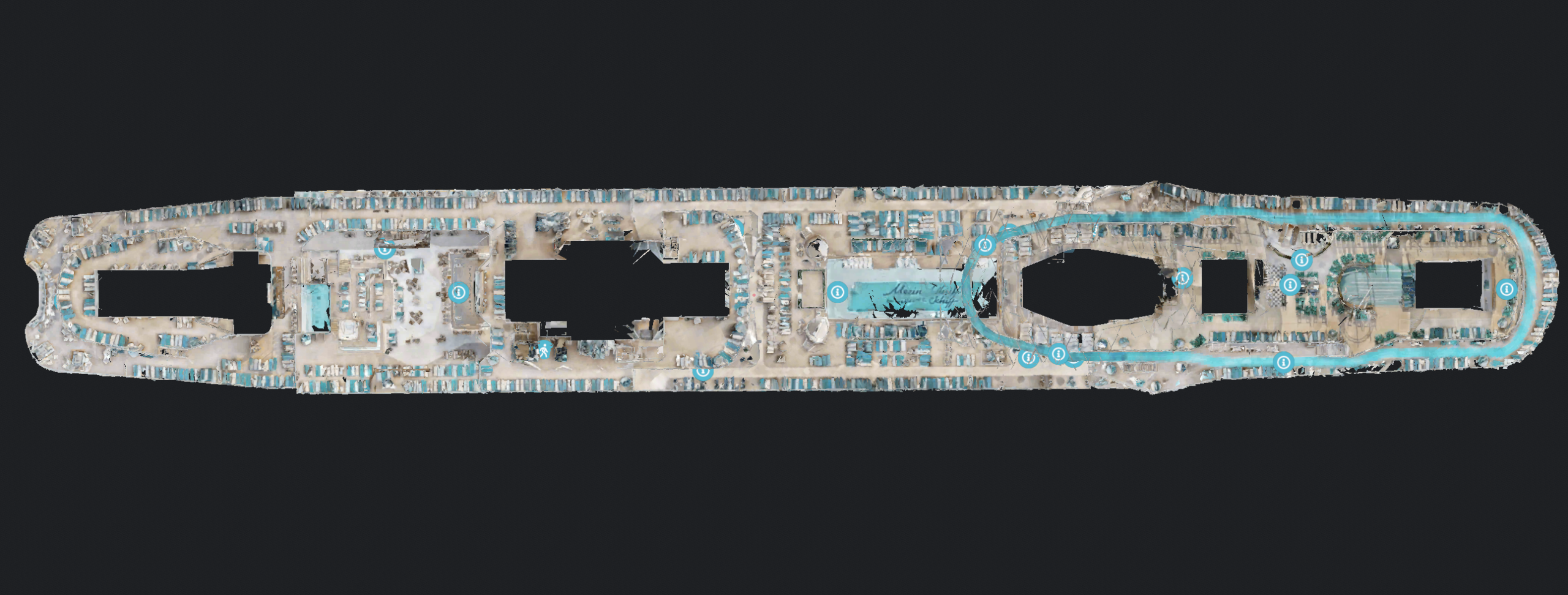 Matterport Kreuzfahrtschiff – 3D-Scans von Liquid Ambient
